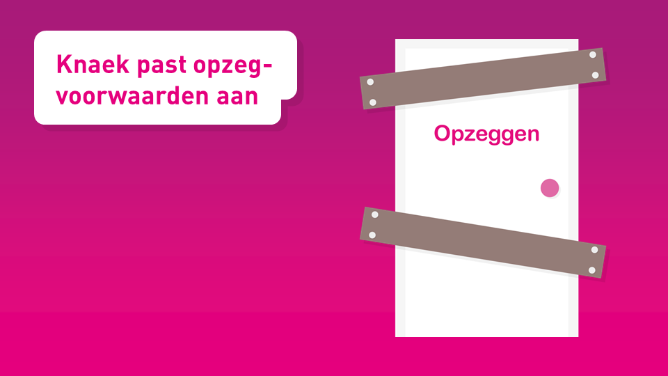 Knaek past voorwaarden aan voor het opzeggen van abonnementen | ACM ...